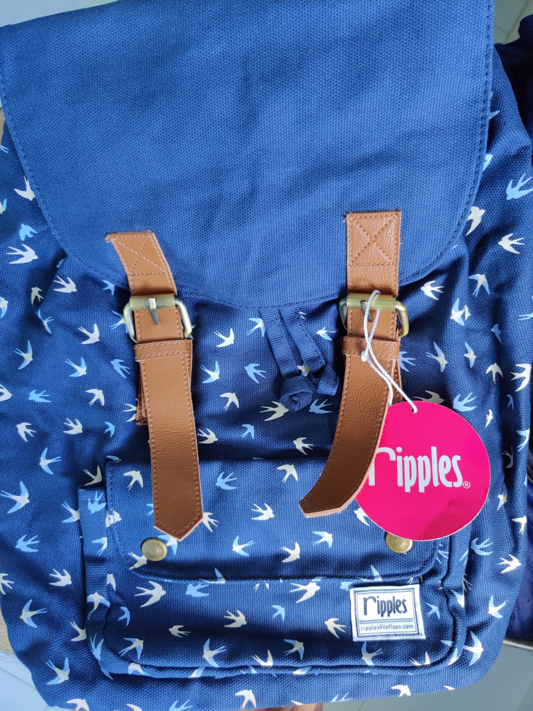 Ripples Backpack, Women's Fashion, Bags & Wallets, Backpacks on Carousell