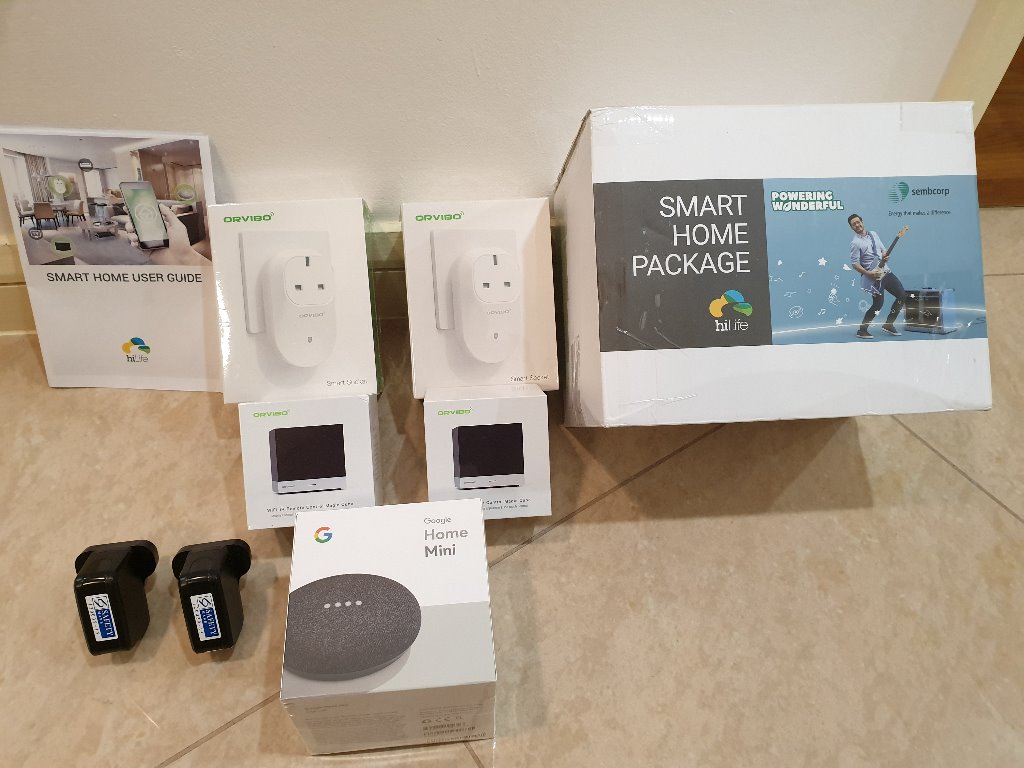 Smart Home Package - Google Home Mini with Orvibo Smart Socket and ...