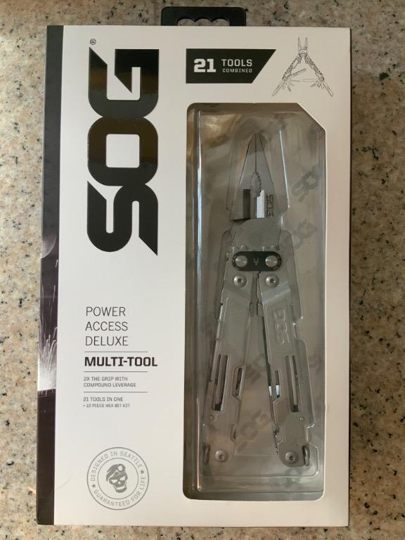 SOG Power Access Deluxe Multi-tool, Furniture & Home Living, Home ...