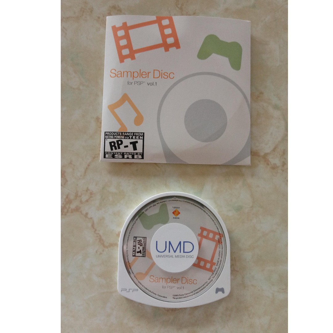 Sony PSP / Playstation Portable game - Sampler Disc Vol. 1 UMD, Hobbies ...