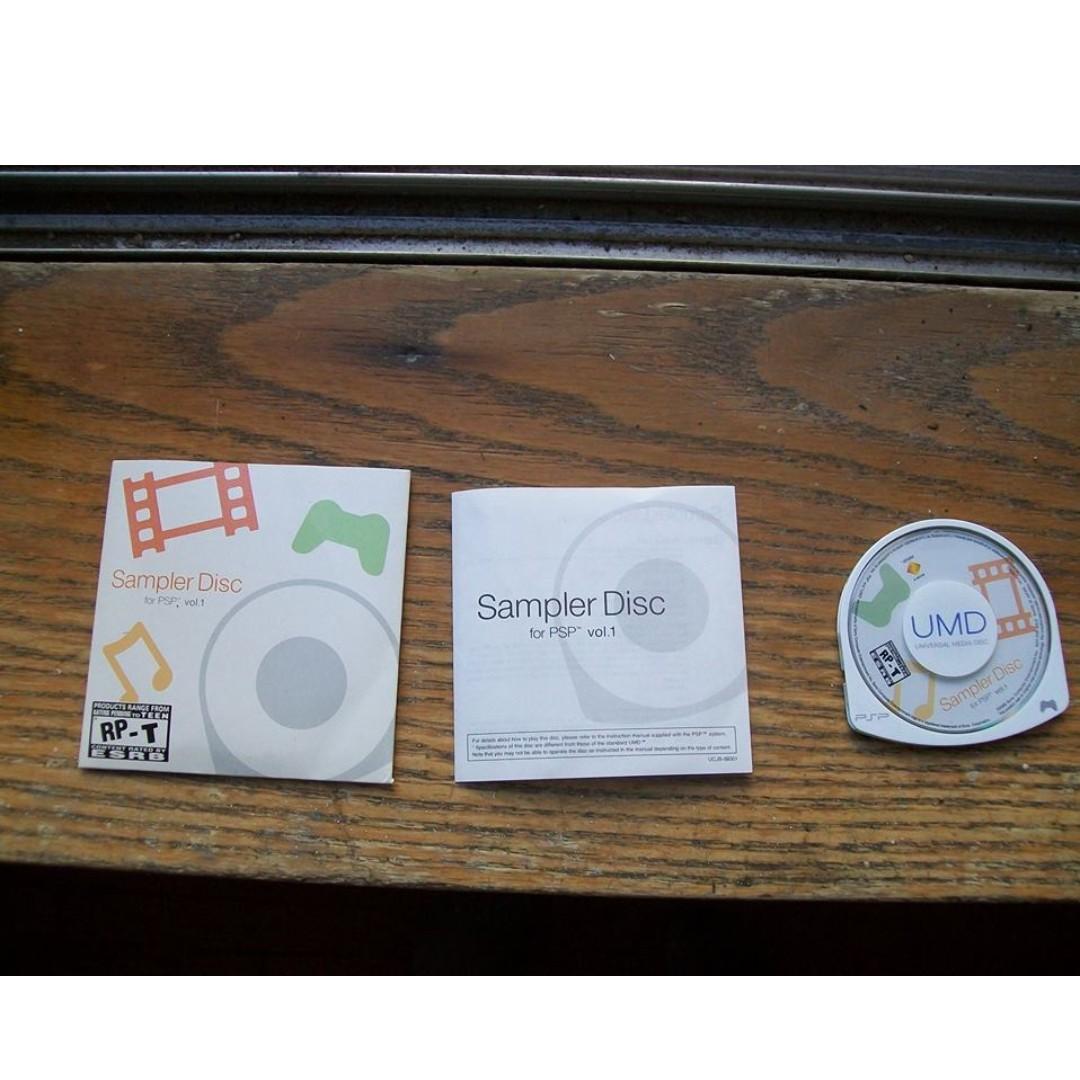 Sony PSP / Playstation Portable game - Sampler Disc Vol. 1 UMD, Hobbies ...