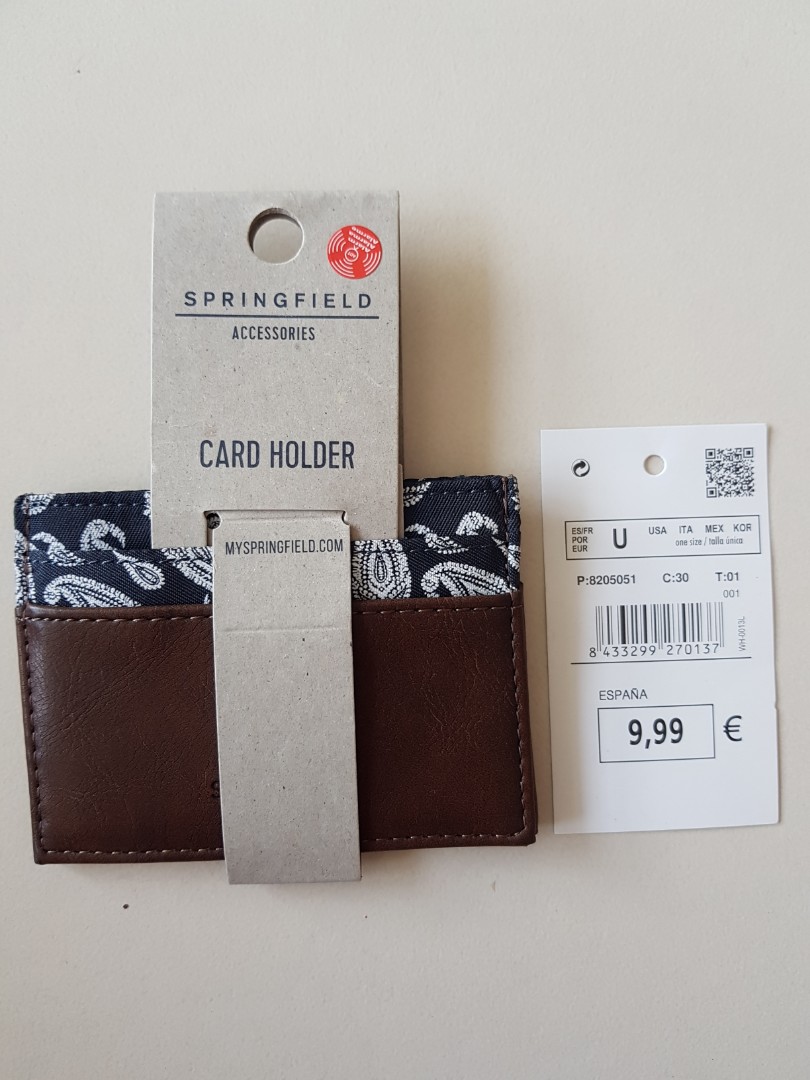 SPRINGFIELD Card Holder, Men's Fashion, Watches & Accessories, Wallets ...
