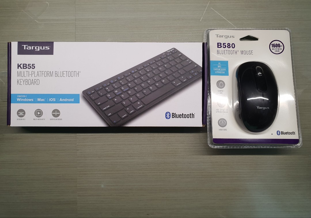 Targus KB55 Keyboard + B580 Mouse set, Computers & Tech, Parts ...