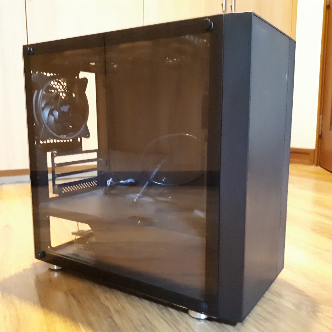 Tecware M3 micro rgb tempered glass MATX case, Computers & Tech, Parts ...