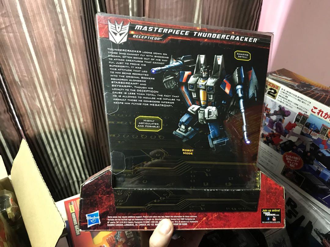 Transformers Masterpiece MP-07 Thundercracker BIB, Hobbies & Toys ...