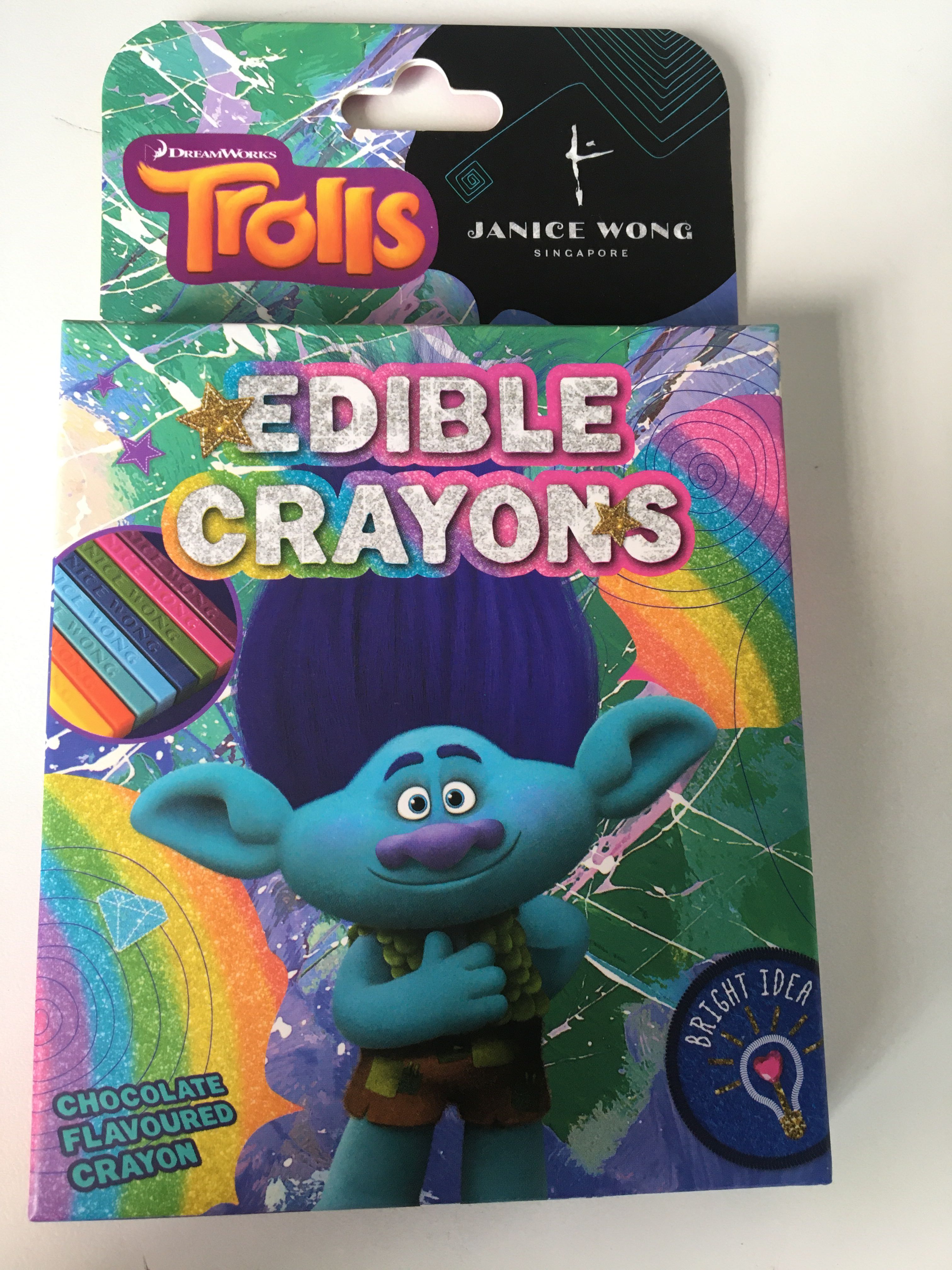 Trolls Edible Crayons, Everything Else on Carousell