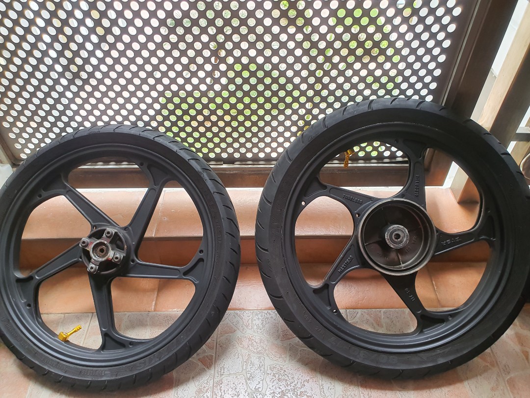 TSR Rims (Spark lc135), Motorcycles, Motorcycle Accessories on Carousell
