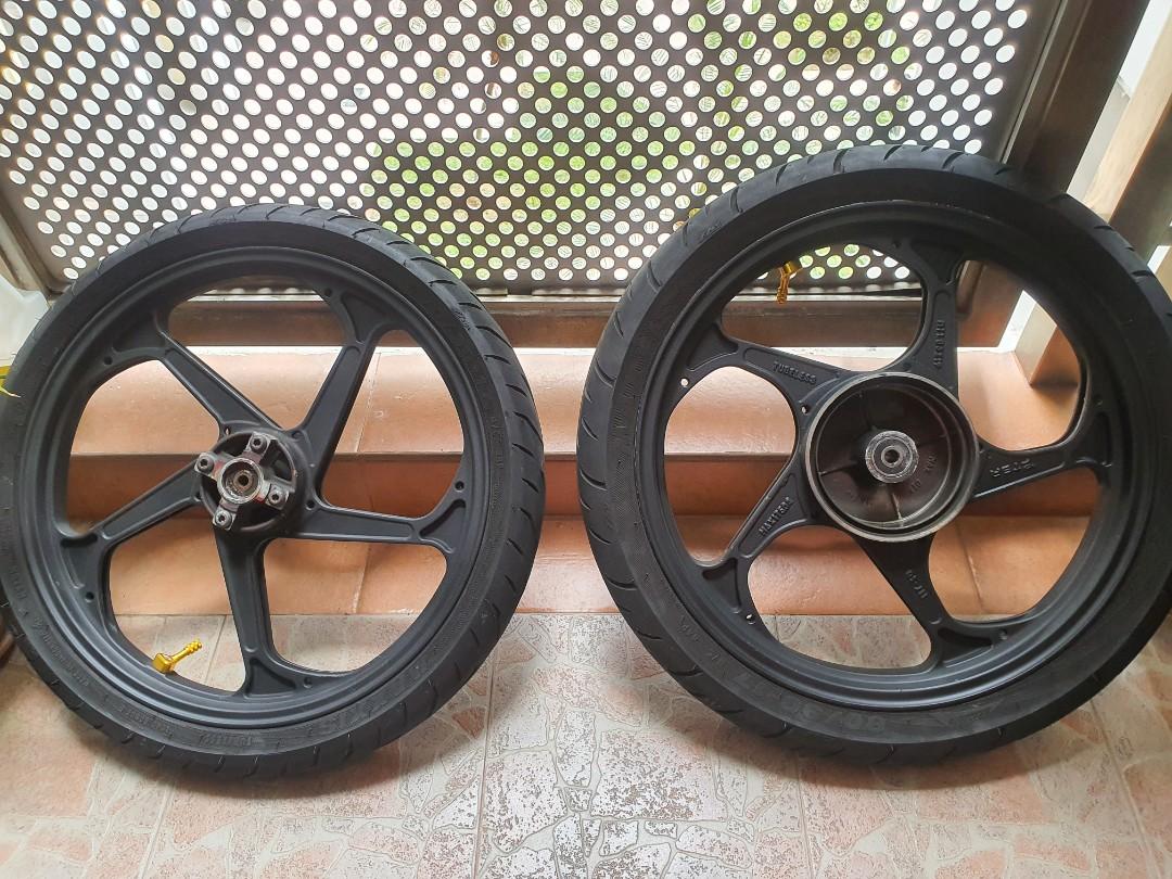 TSR Rims (Spark lc135), Motorcycles, Motorcycle Accessories on Carousell