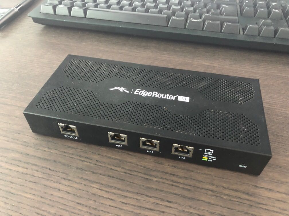 Ubiquiti Edgerouter Lite, Computers & Tech, Parts & Accessories ...