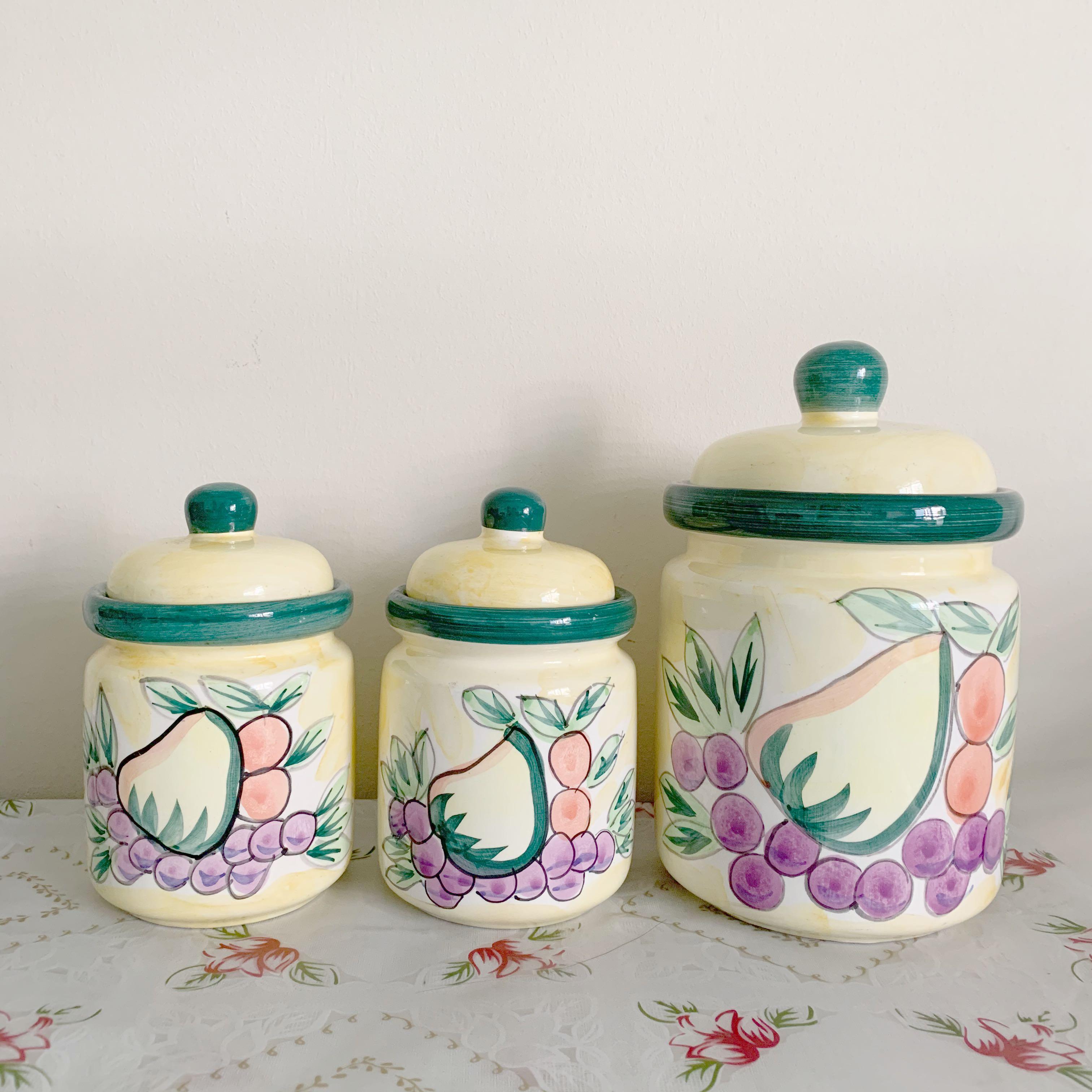 Vintage ceramic jars, Furniture & Home Living, Kitchenware & Tableware ...