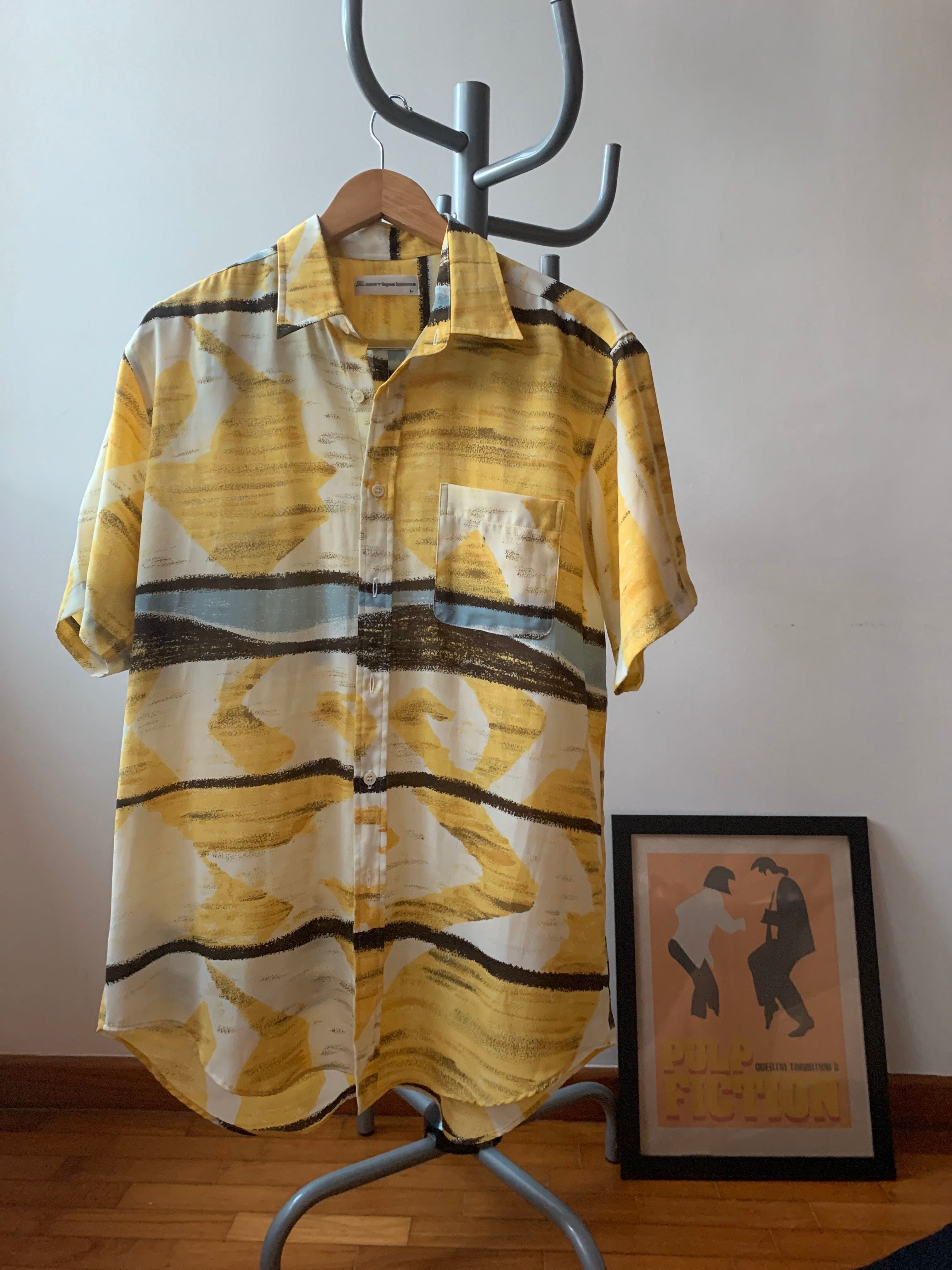 Vintage thrifted oversized shirt, Men's Fashion, Tops & Sets, Tshirts ...