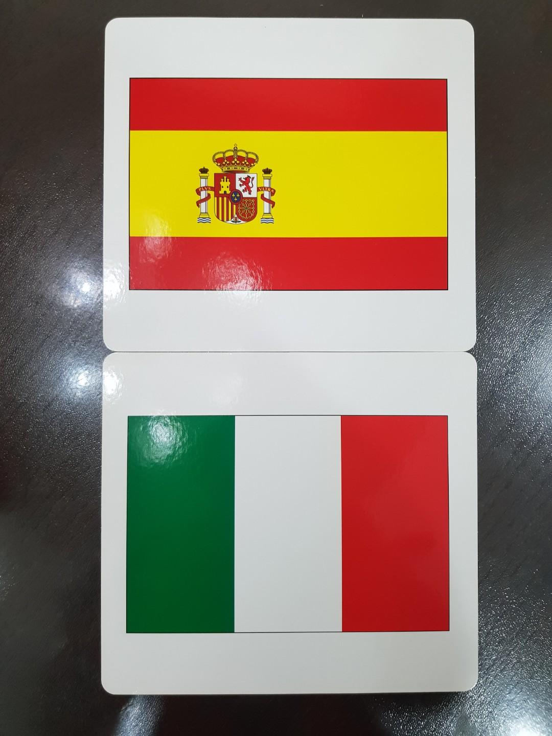 World National flags Flash Cards (2 sets), Babies & Kids, Toys ...
