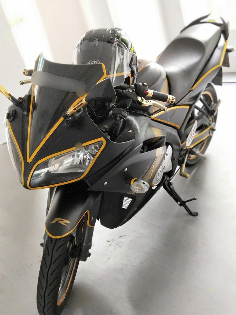 Yamaha R15 V1, Motorcycles, Motorcycles for Sale, Class 2B on Carousell
