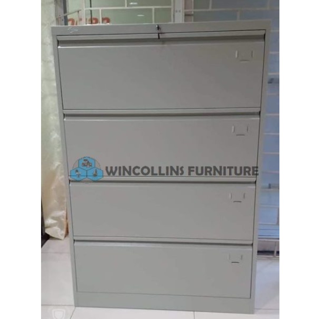 4 layer lateral filing cabinet, Furniture & Home Living, Furniture ...