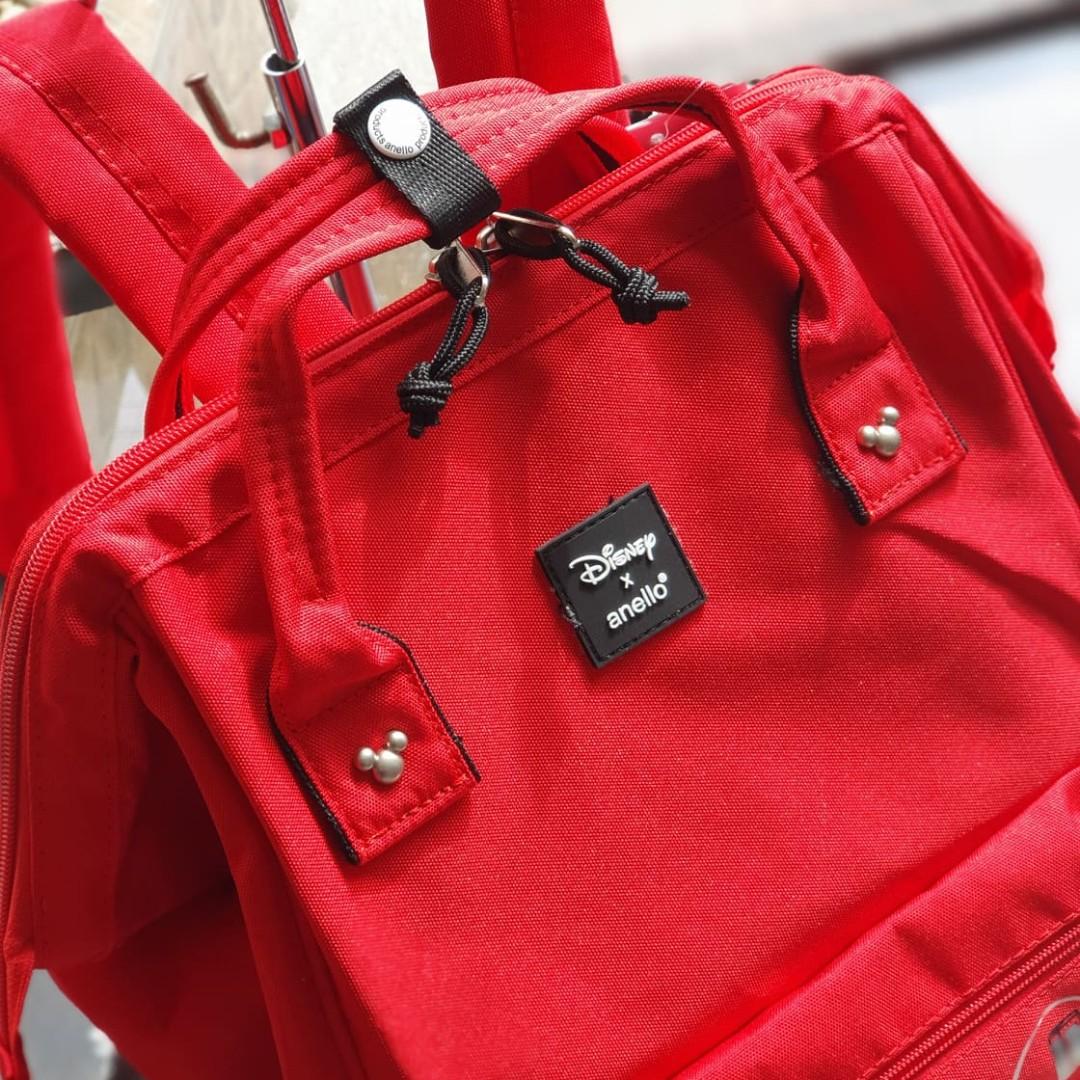 Anello Backpack Large Mini Mickey x Anello DT-G008 - Red, Women's ...