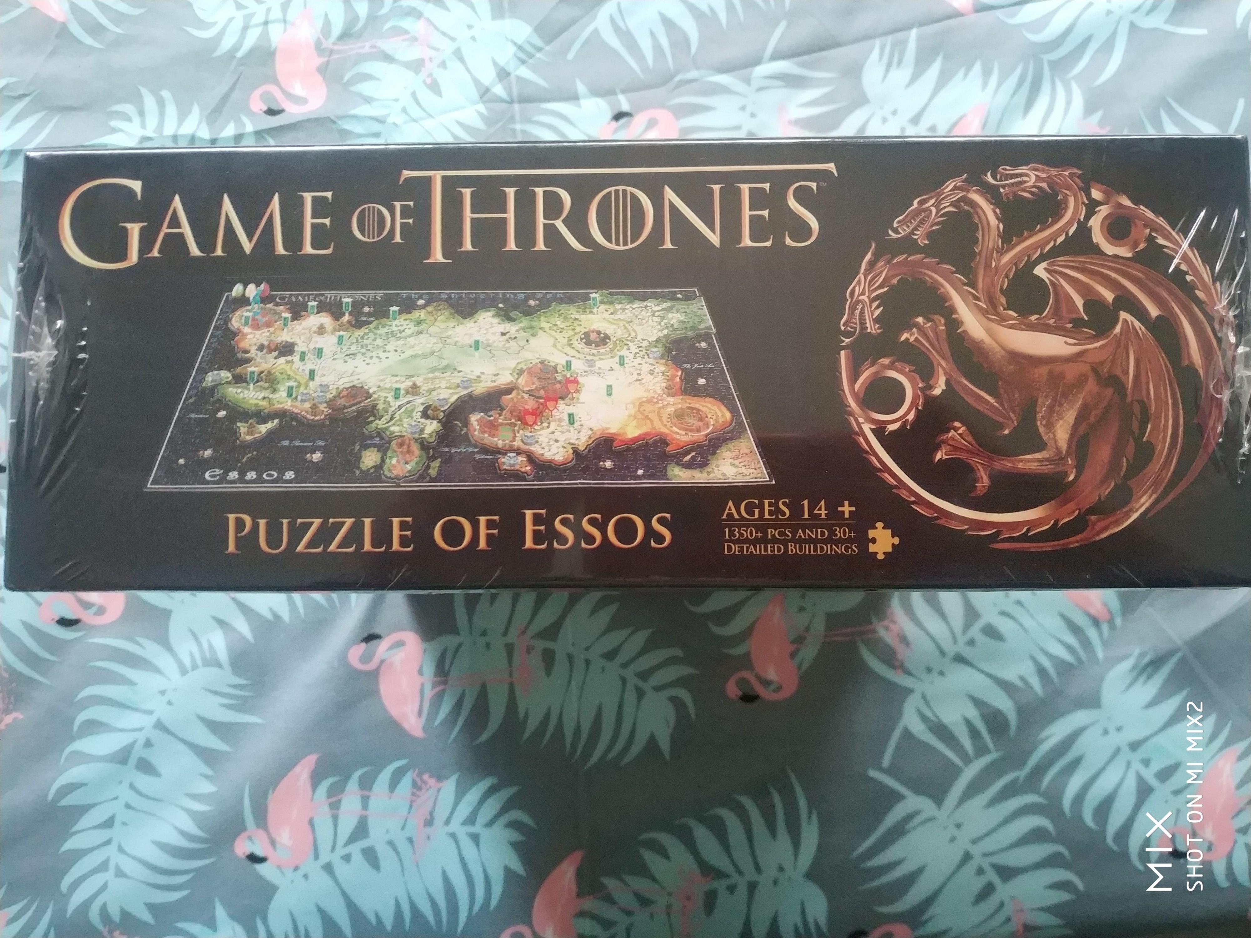 BN Game of Thrones GOT 4D Puzzle of Essos, Hobbies & Toys, Toys & Games ...