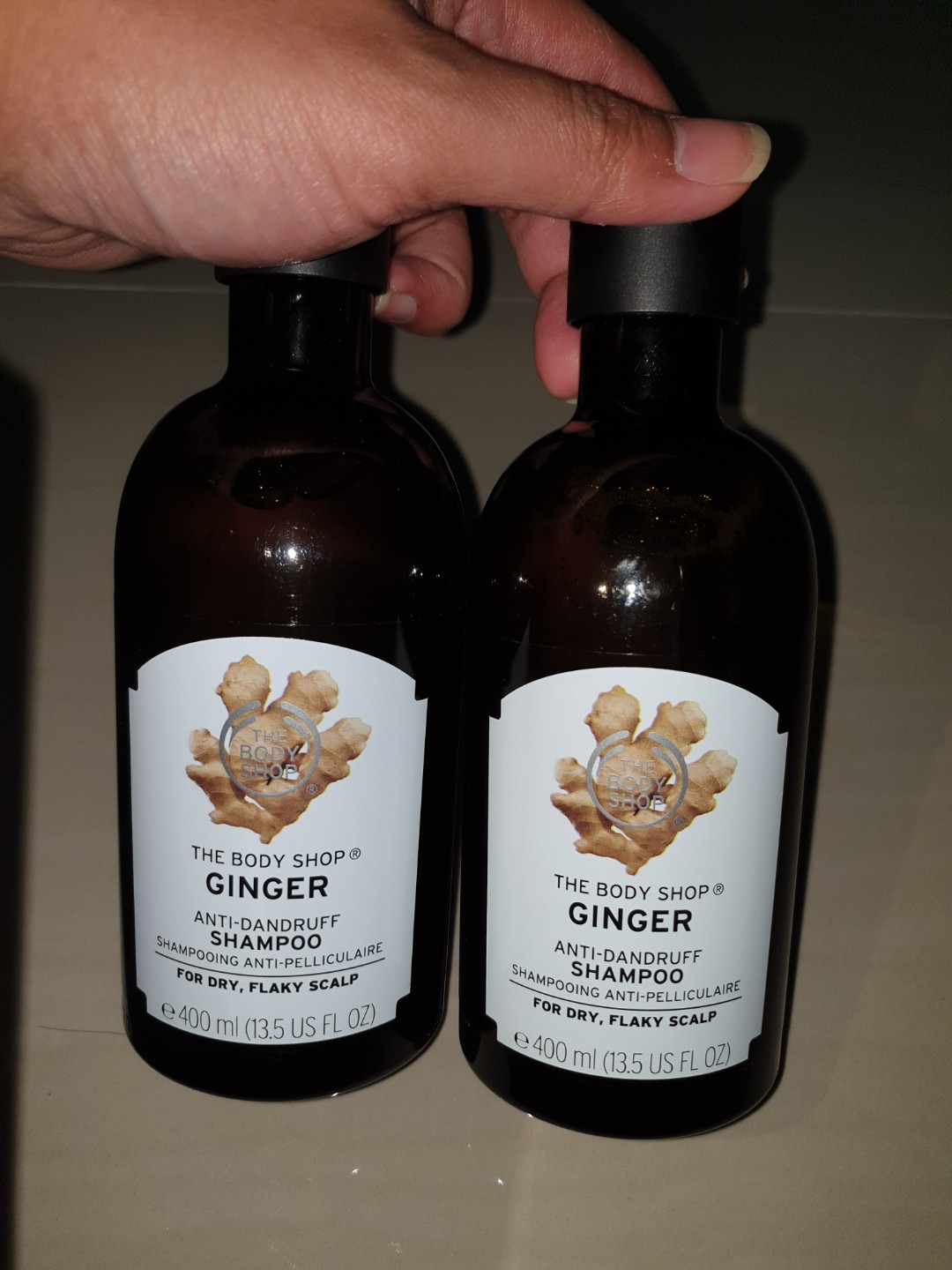 Bodyshop Ginger Shampoo 400ml, Beauty & Personal Care, Hair on Carousell