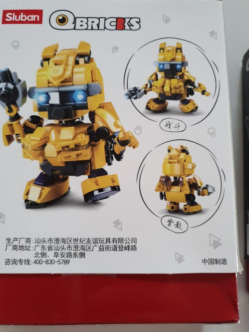 Bricks transformer bumblebee optimus prime, Hobbies & Toys, Toys ...