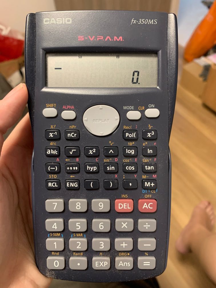 Casio Calculator fx-350MS, Computers & Tech, Printers, Scanners ...