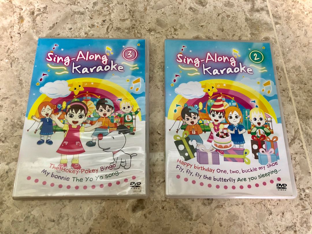 Children DVD - English Sing along, Hobbies & Toys, Music & Media, CDs ...