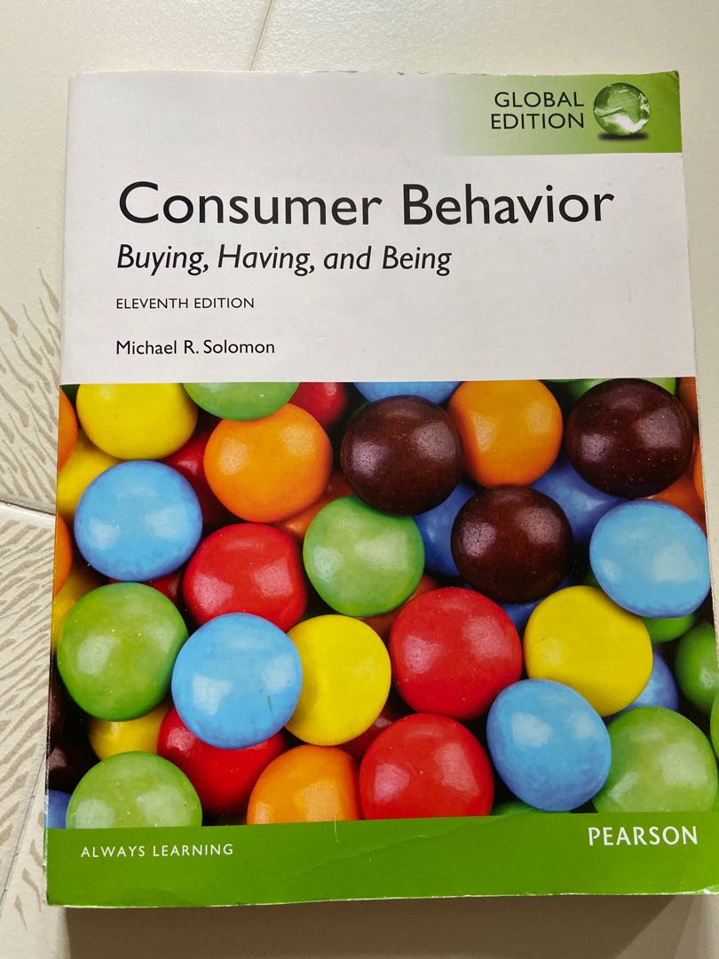 Consumer Behaviour Michael R. Solomon Textbook, Hobbies & Toys, Books ...