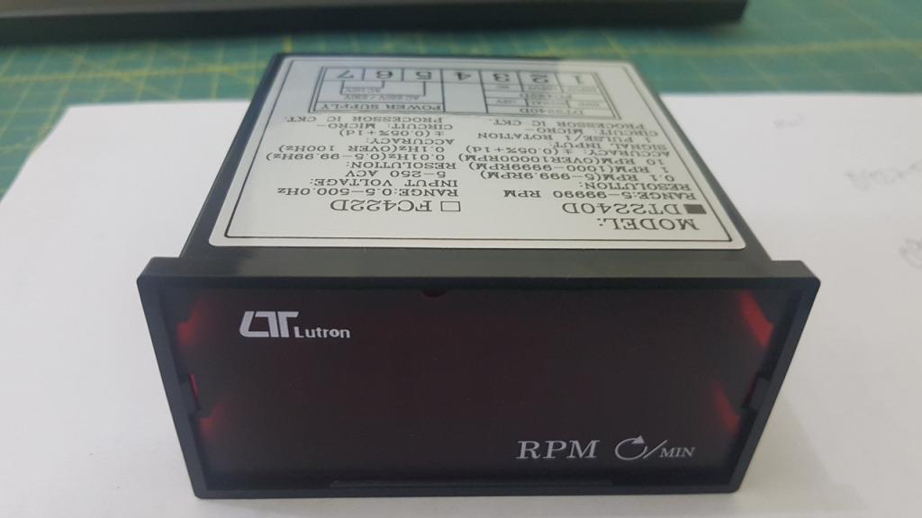 Panel Tachometer, RPM Meter, Digital Tachometer, Inductive Sensor ...