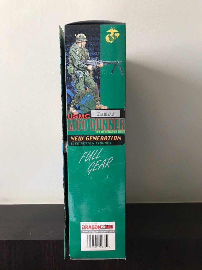 Dragon DML 1/6 scale USMC Vietnam M60 Gunner, Hobbies & Toys, Toys ...