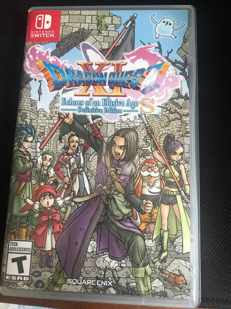 Dragon quest xi echoes of an elusive age Nintendo switch, Video Gaming ...