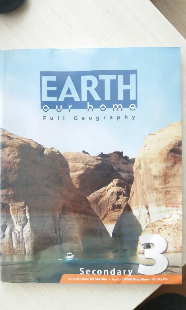 Earth our home full Geography textbook secondary 3, Hobbies & Toys, Books & Magazines, Textbooks ...