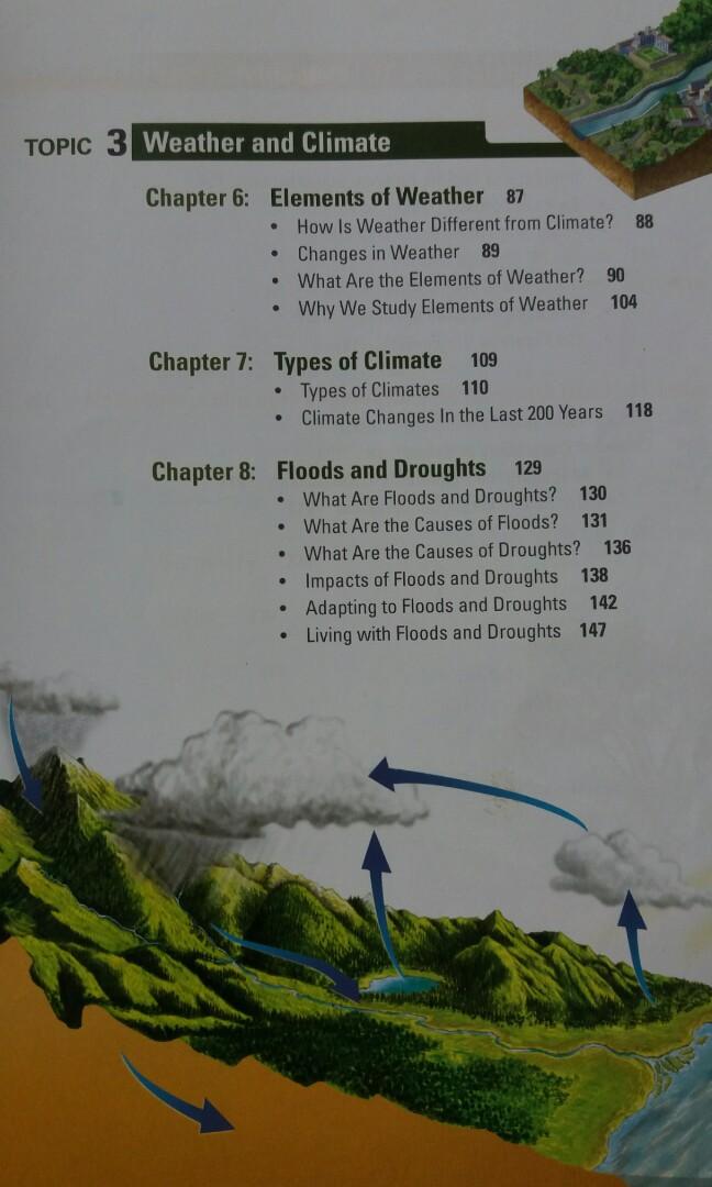 Earth our home full Geography textbook secondary 3, Hobbies & Toys ...