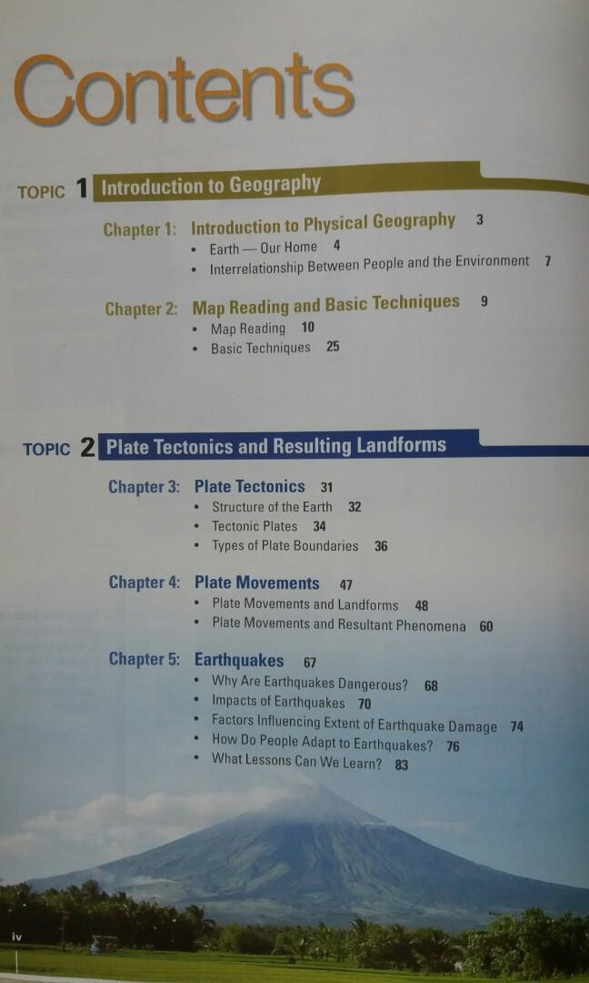 Earth our home full Geography textbook secondary 3, Hobbies & Toys ...
