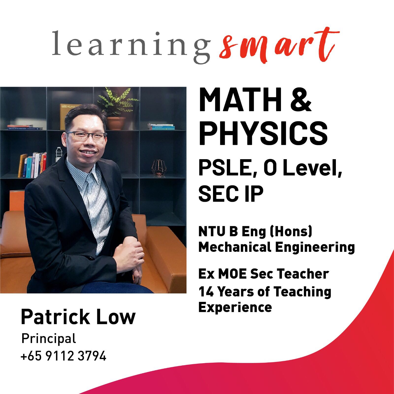 Ex MOE School teacher Math Science Physics home online tuition PSLE , O level , IGCSE , IB ...