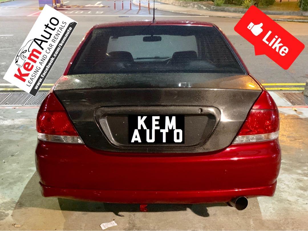 Full Mod Drift Racing candy Red Mitsubishi LANCER GLX CS3 1.6L Manual ...