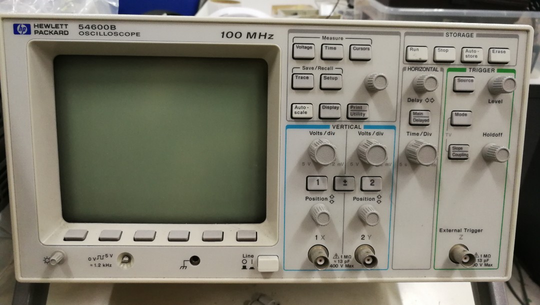 HP 54600B 100MHz Oscilloscope, Computers & Tech, Parts & Accessories ...