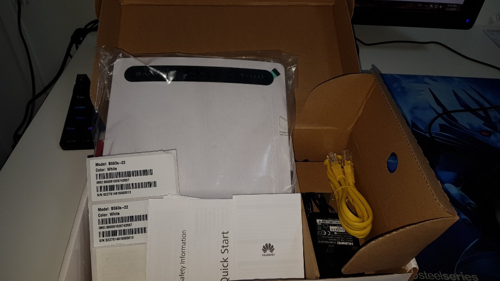 HUAWEI B593s-22 Wireless Broadband 4G Router (new), Computers & Tech ...