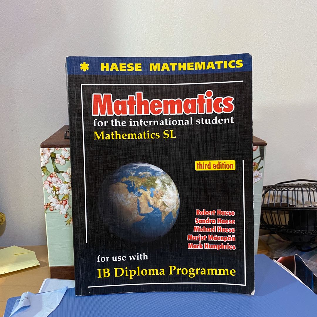 IB SL Mathematics Textbook, Hobbies & Toys, Books & Magazines ...