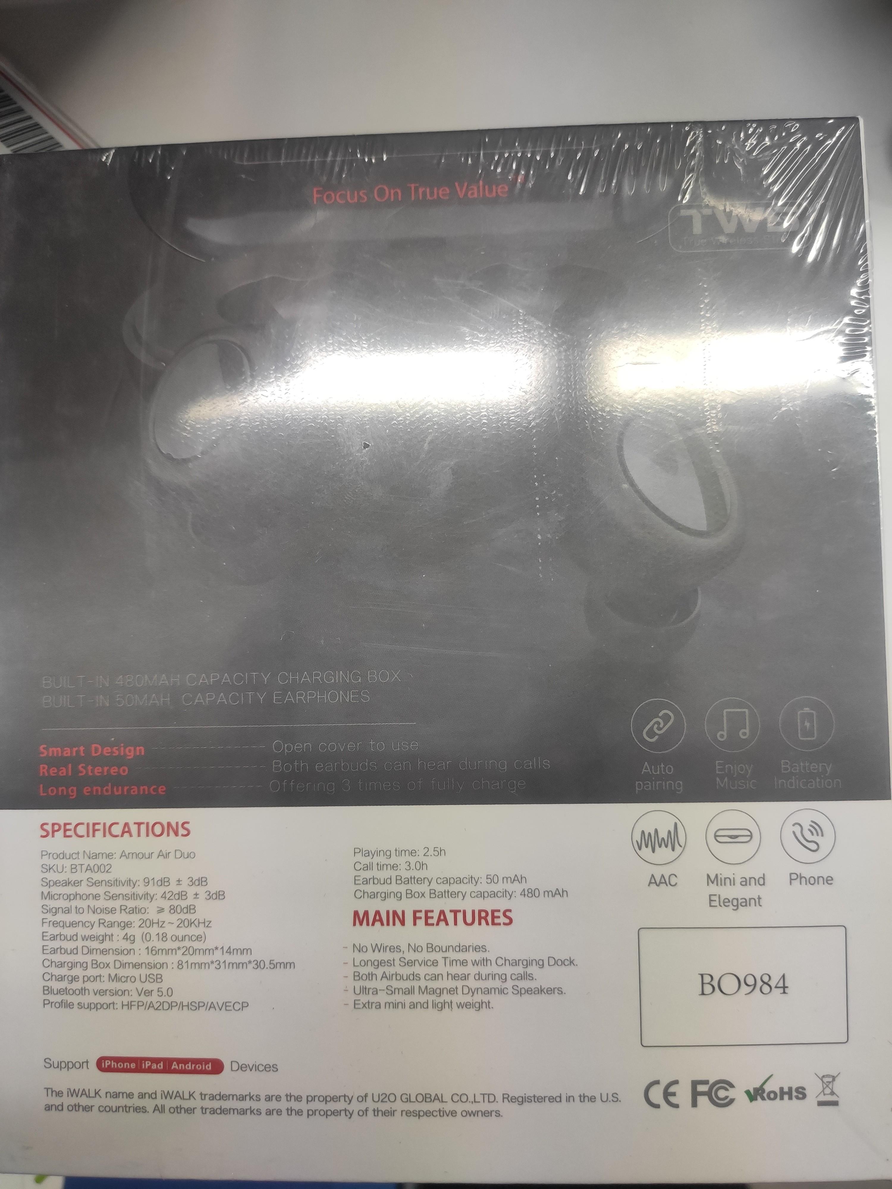 iWALK Smart True Wireless Earbuds BTA002, Audio, Earphones on Carousell