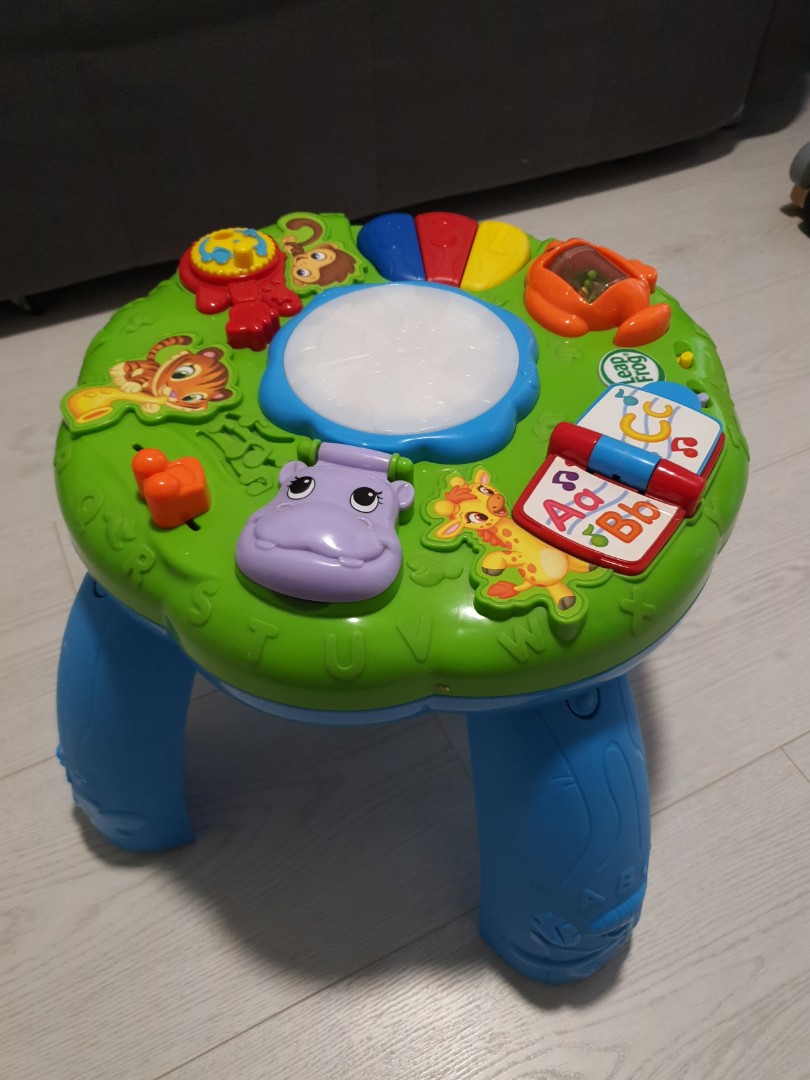 Leapfrog animal adventure learning table, Hobbies & Toys, Toys & Games ...