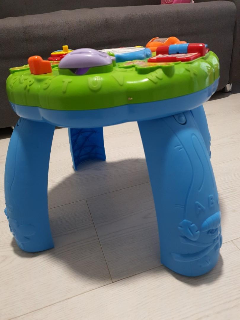 Leapfrog animal adventure learning table, Hobbies & Toys, Toys & Games ...