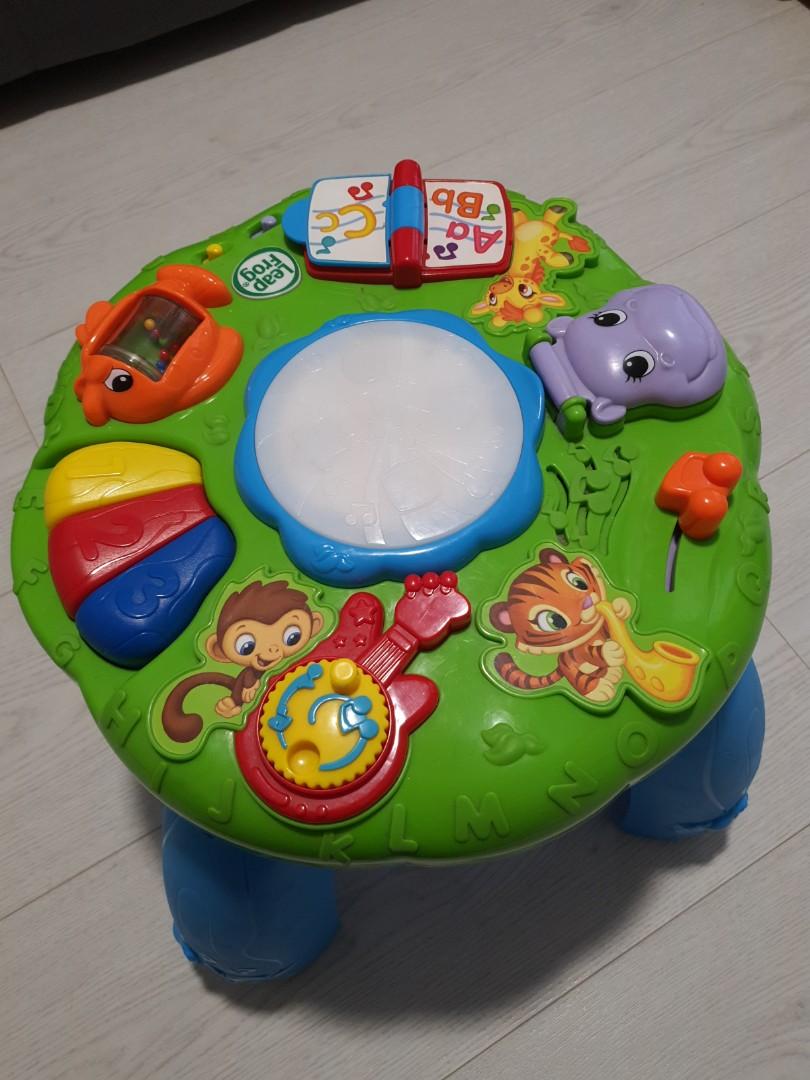 Leapfrog animal adventure learning table, Hobbies & Toys, Toys & Games ...