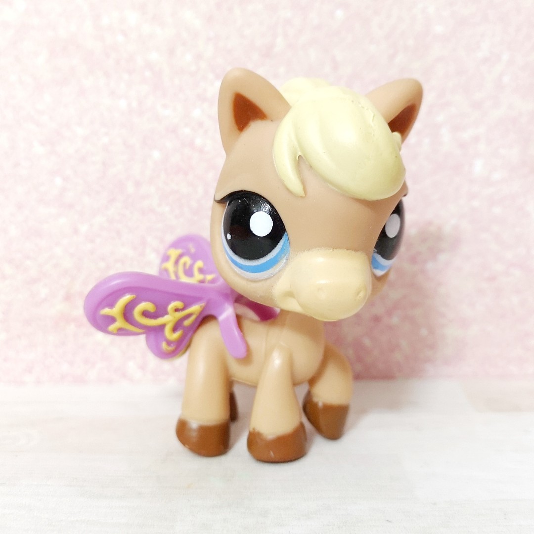 Littlest Pet Shop lps horse with fairy wings, Hobbies & Toys, Toys ...
