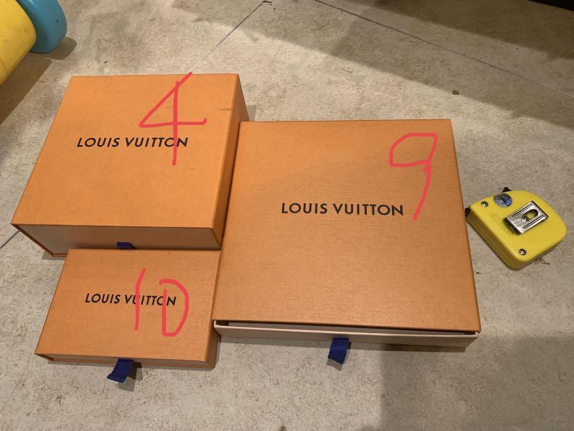 LOUIS VUITTON (LV) paper box 紙盒, 名牌, 飾物及配件 - Carousell