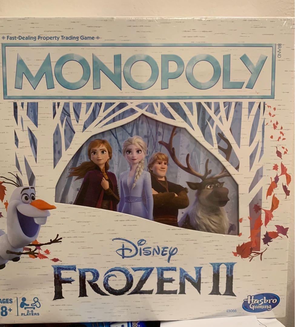 Monopoly Frozen II, Hobbies & Toys, Toys & Games on Carousell