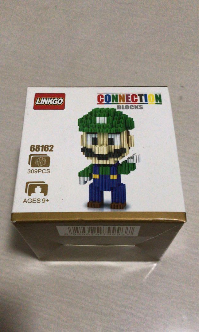 Nanoblocks Super Mario Brothers Luigi Yoshi Toad, Hobbies & Toys, Toys ...
