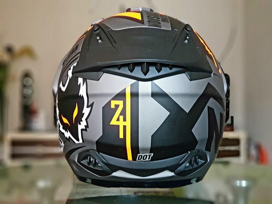 NHK Helmet, Motorcycles, Motorcycle Apparel on Carousell