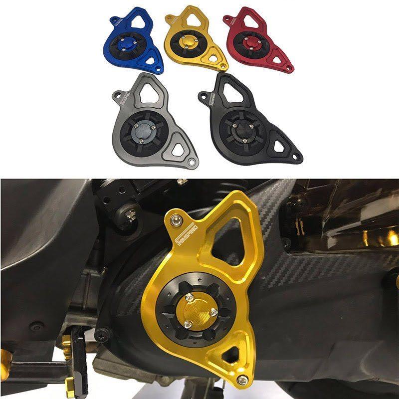 Nmax engine cover, Motorcycles, Motorcycle Accessories on Carousell