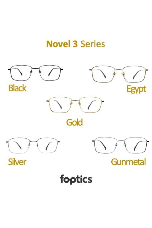 Novel 3 in Gunmetal - foptics Eyewear - Prescription Glasses in ...
