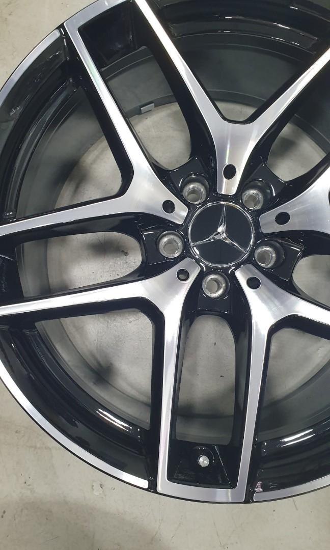Original GLC43 AMG RIMS, Car Accessories, Tyres & Rims on Carousell