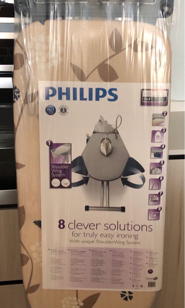 Philips Easy8 Ironing Board, Furniture & Home Living, Cleaning ...