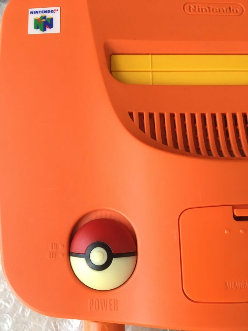 Pikachu N64 Nintendo 64 Japanese Set Console, Video Gaming, Video Games ...